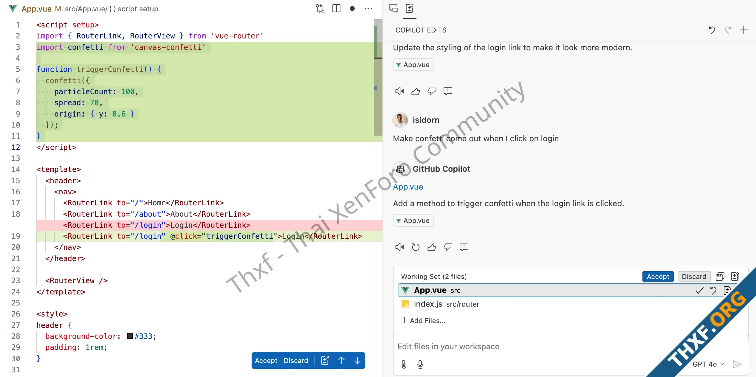 news - VS Code เพิ่มฟีเจอร์ Copilot Edits พิมพ์สั่งให้ AI แก้โค้ดใน Editor ให้เห็นชัดๆ ว่าแก้ ...