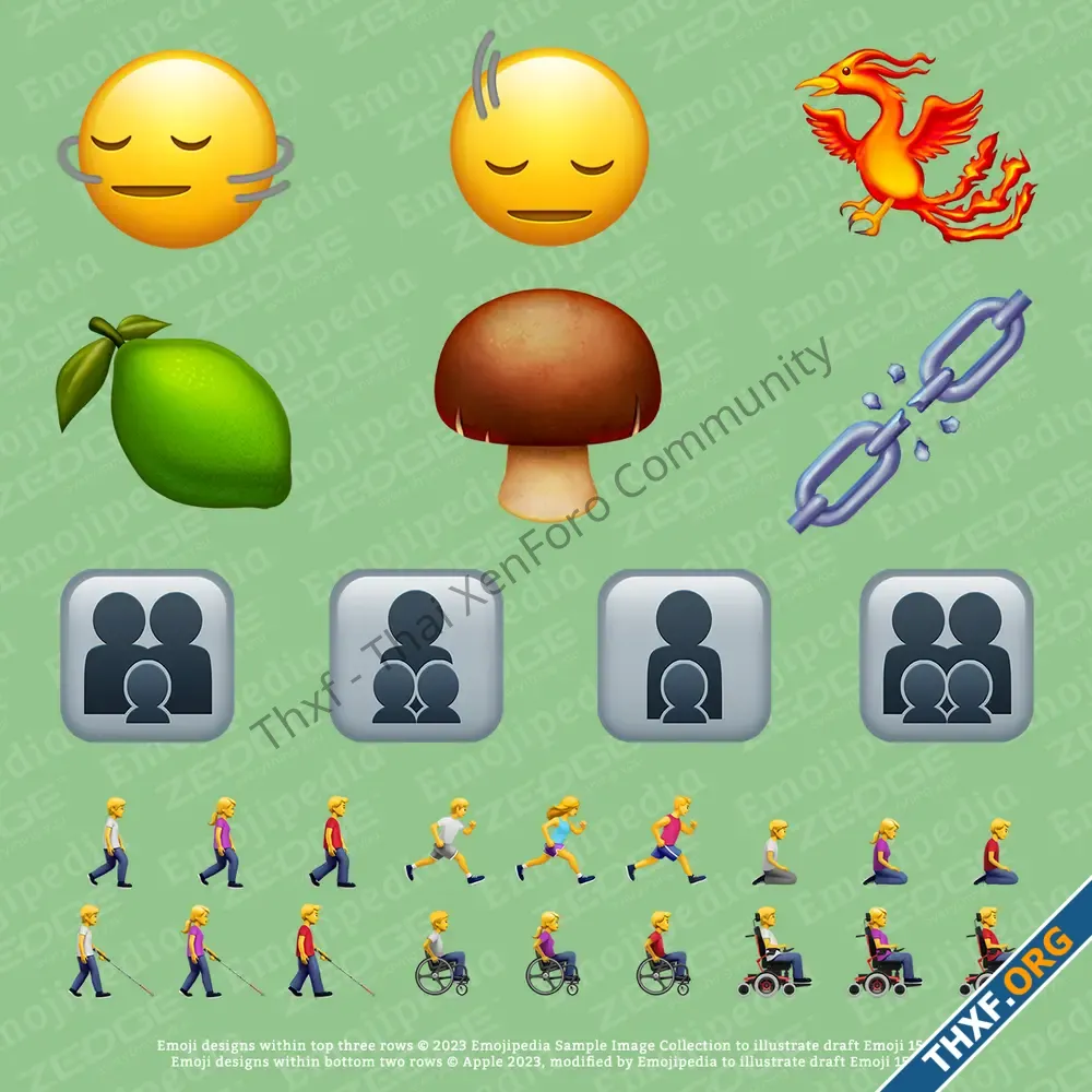 news - มาตรฐาน Emoji 15.1 อนุมัติแล้ว เพิ่มนกฟีนิกซ์ มะนาวเขียว ส่าย ...