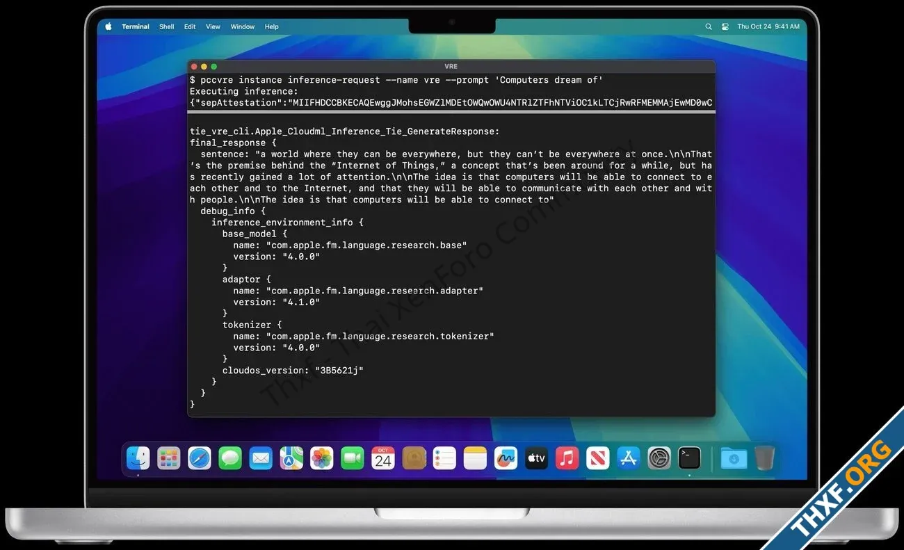 news - แอปเปิดใส่ Private Cloud Compute รุ่นทดสอบใน macOS Sequoia 15.1 ทุกเครื่อง | Thxf - Thai ...