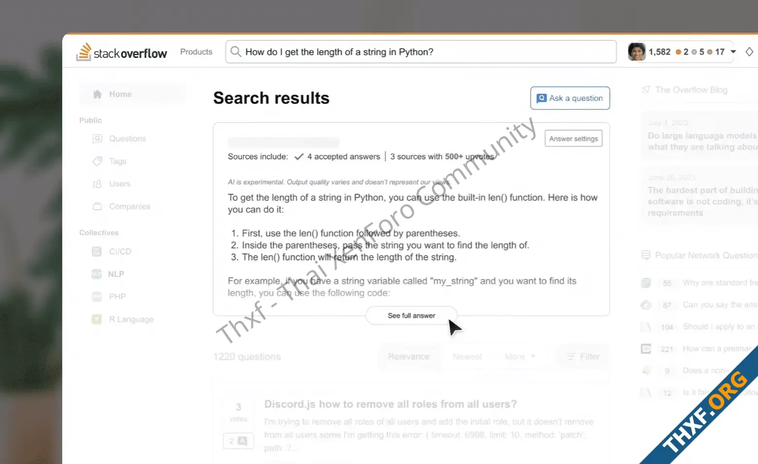 ข่าว - Stack Overflow เปิดตัว OverflowAI ใช้ AI ช่วยตอบคำถามโปรแกรมเมอร์ ไม่ต้องขุดกระทู้เอง ...