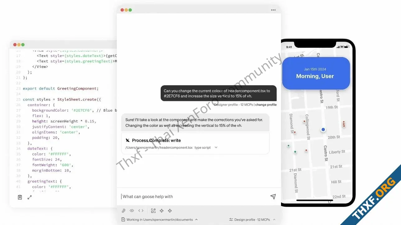 news - Block เปิดตัว Goose - AI Agent รันโลคอลแบบโอเพนซอร์ส เลือก LLM ใช้งานได้เอง | Thxf - Thai ...