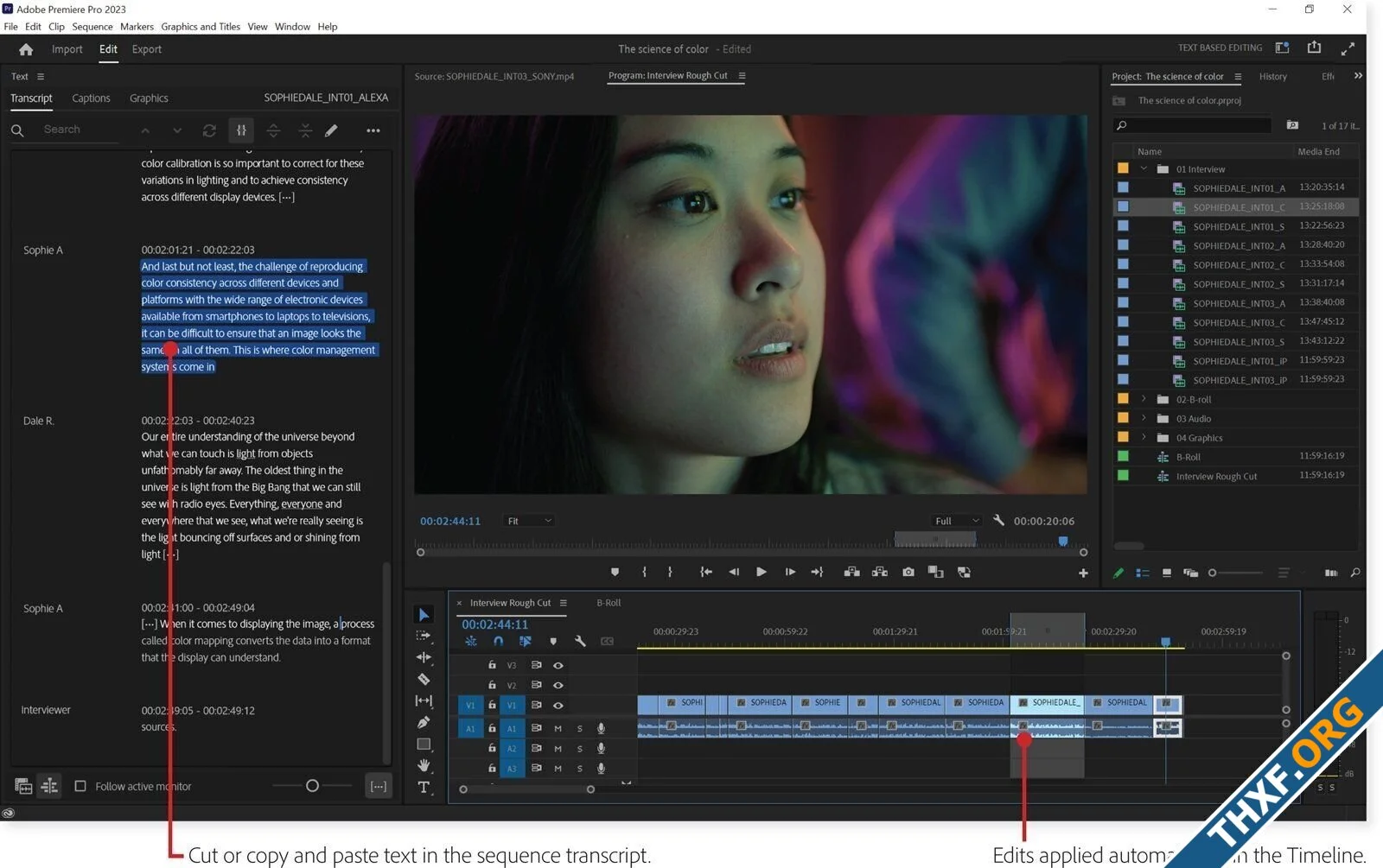 news - Adobe Premiere Pro เพิ่มฟีเจอร์ใหม่ ตัดต่อวิดีโอได้โดยดูจากข้อความบรรยายที่ AI สร้างจาก ...