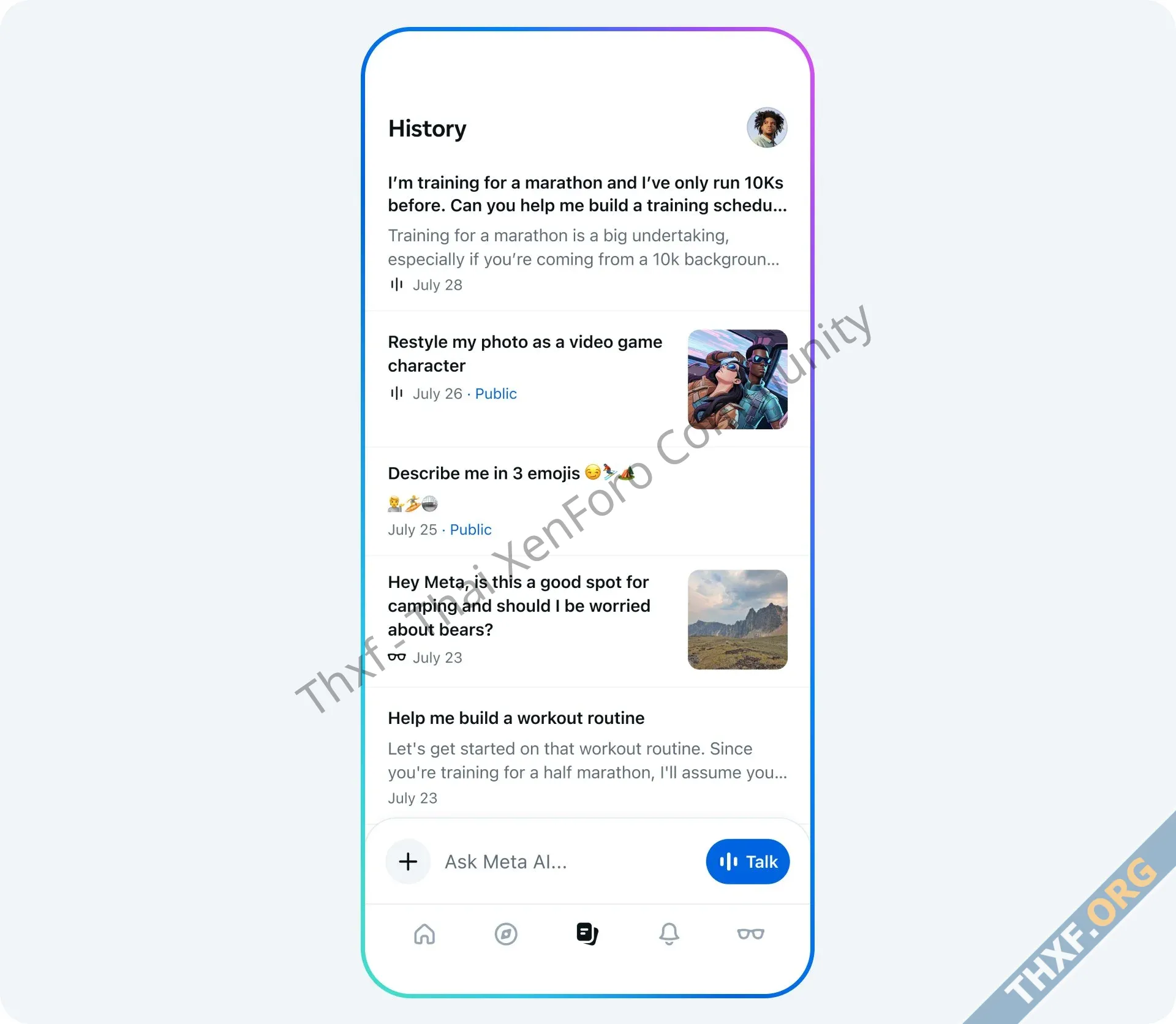news - Meta AI มีแอปของตัวเอง แชร์พรอมพ์กันได้ด้วย | Thxf - Thai XenForo Community